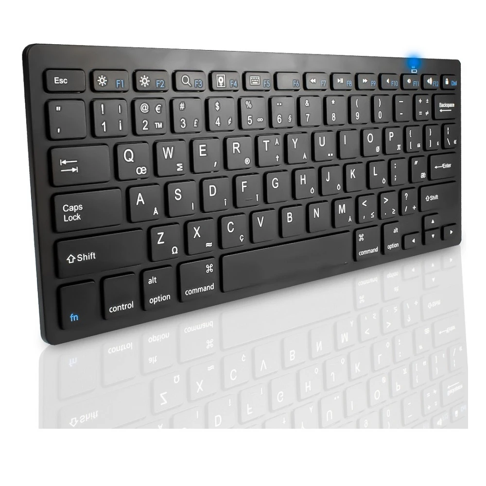 Bluetooth Keyboard Wireless Pc Notebook Tablet Samsung Abnt2 ...