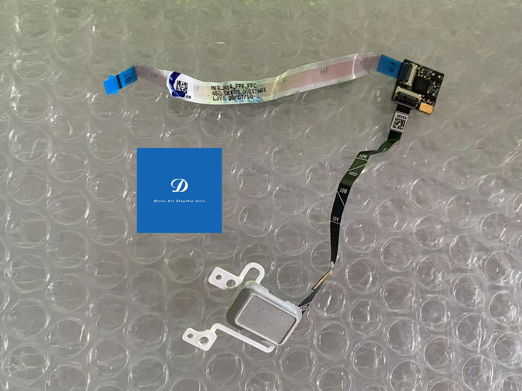 FOR Dell Inspiron 5401 5402 5405 Key Switch Fingerprint Scanner ...