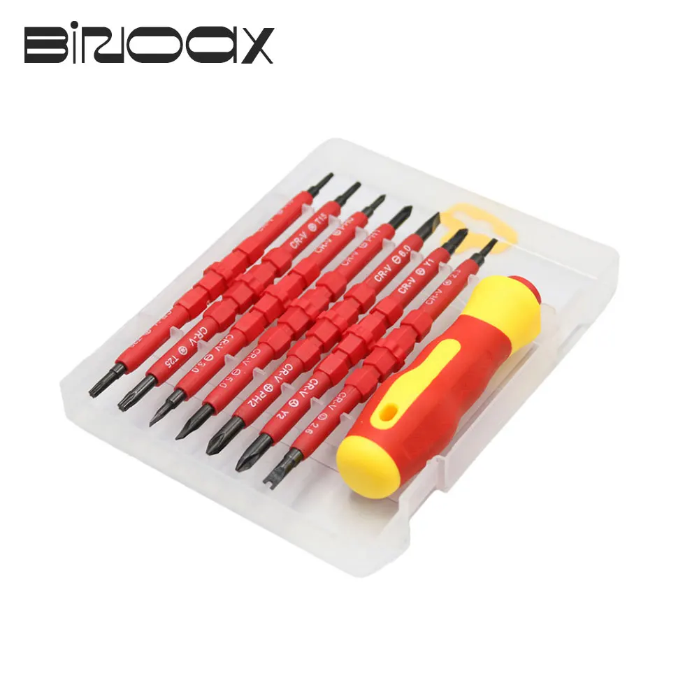 8Pcs-Insulated-Screwdriver-Set-Magnetic-Double-Head-Electrical-Tools ...