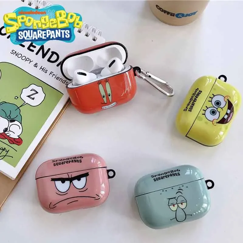 SpongeBob-Patrick-Star-Cartoon-Case-for-Airpods-3-2-1-Pro-Protective ...