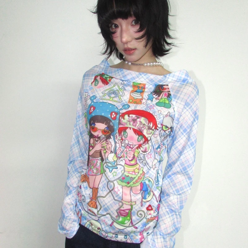 Deeptown Harajuku Juminocore Graphic T Shirts Women Japanese Style ...
