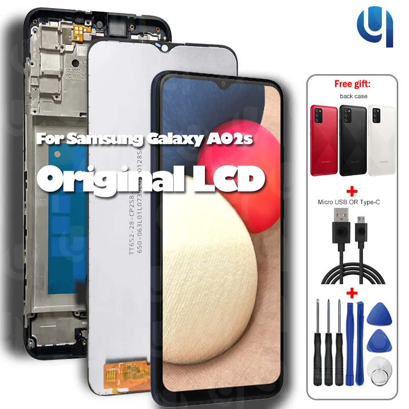 Original Lcd For Samsung Galaxy A02s A025 Display Touch Screen Panel ...