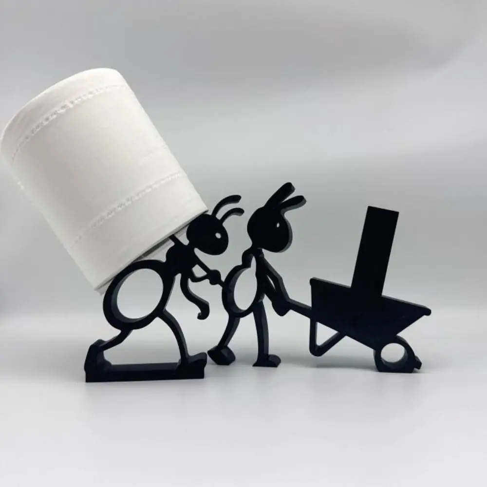 Funny 3D Printing Ant Paper Towel Holder Ant Cart Animal Shape Tissue ...