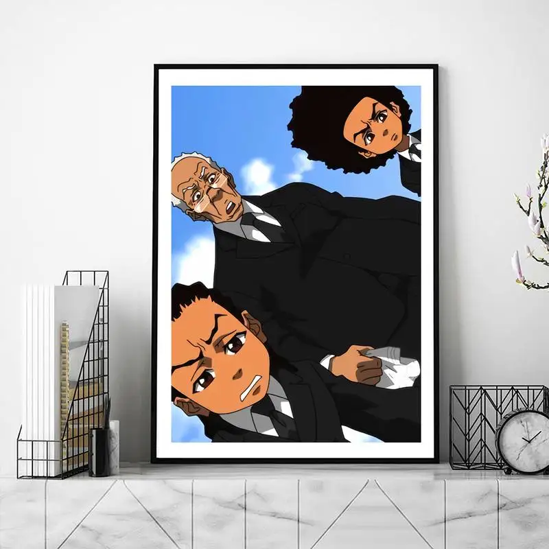 The Boondocks Huey Freeman The Boondocks Brothers Wanted Poster
