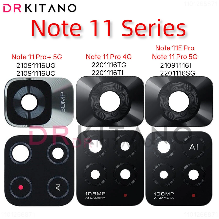 Rear-Back-Camera-Glass-Lens-For-Xiaomi-Redmi-Note-11E-Pro-Note-11-Pro ...