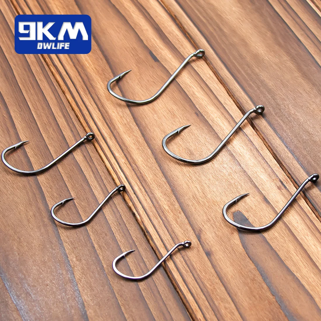 50-100 pcs Octopus Fishing Hooks - High Carbon Steel - Easy Fishing Tackle