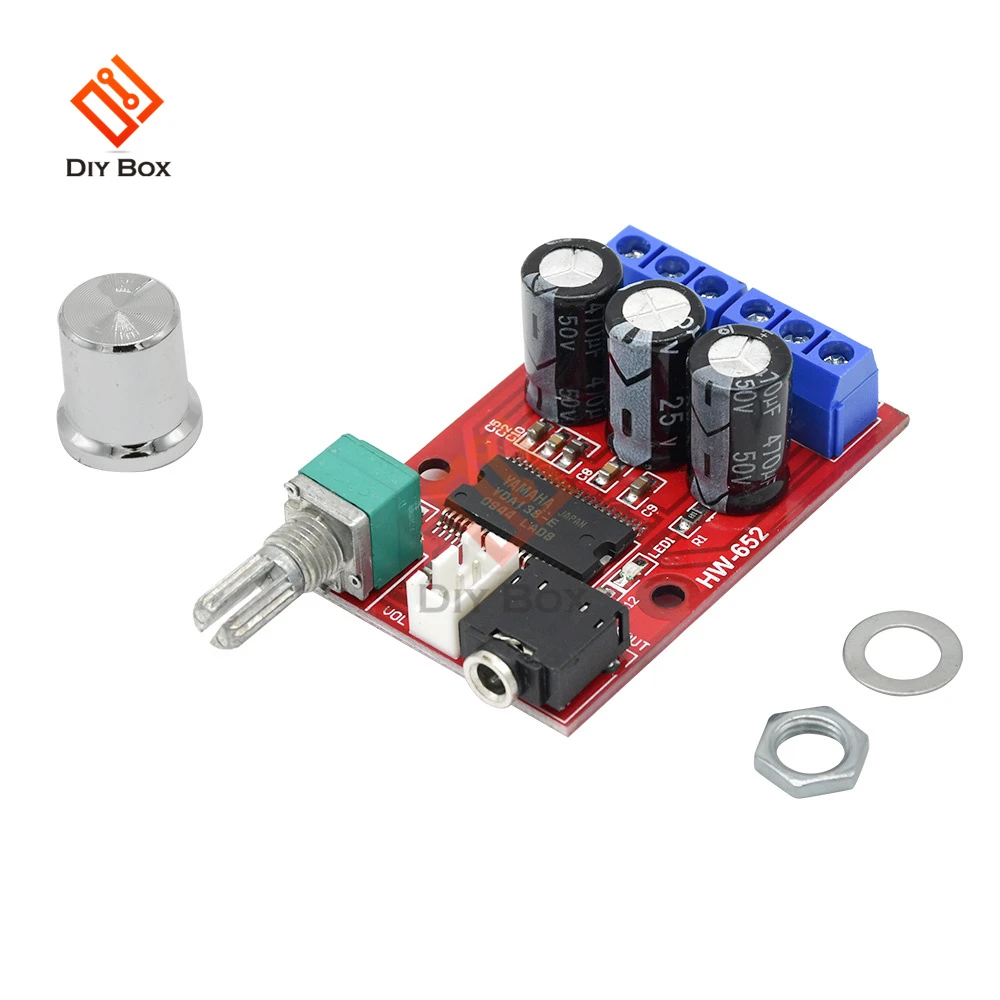 Yda138e Amplifier Board 12w+12w Hifi Stereo Digital Audio Amplificador ...