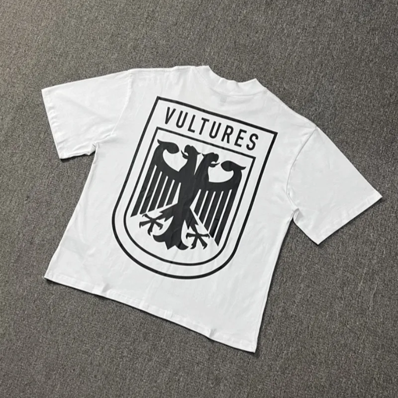 24ss-Vultures-YZY-Kanye-West-T-Shirts-Men-Women-1-1-Best-Quality-Pure ...