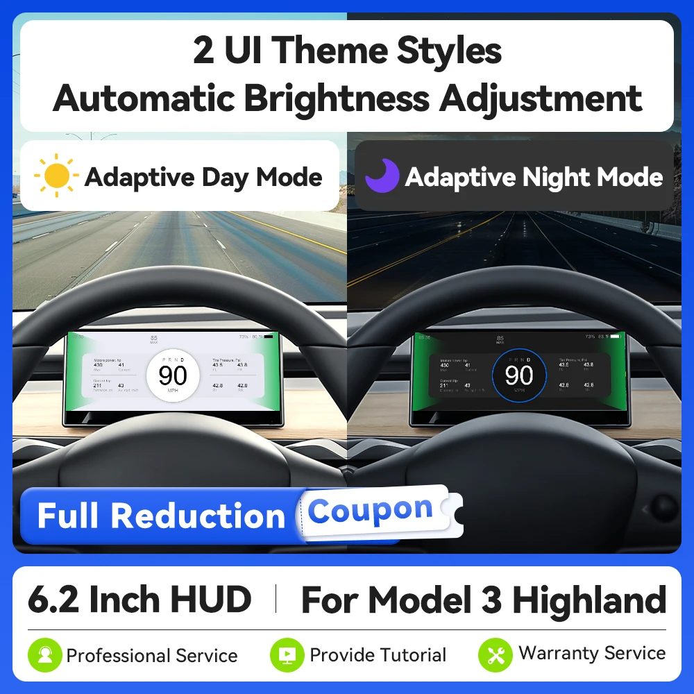 6-2-Inch-HUD-Carplay-HD-LCD-Dashboard-Screen-For-Tesla-Model-3-Highland ...