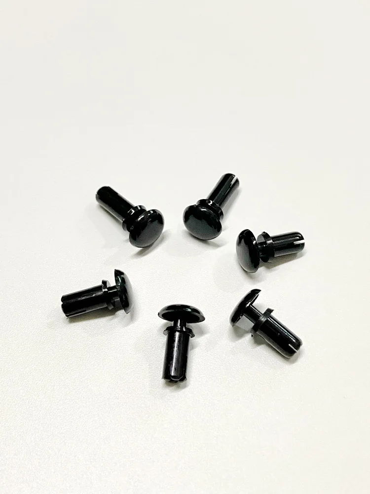 Black White Diameter 4mm Nylon66 Insulated Electronic Fasteners PCB ...