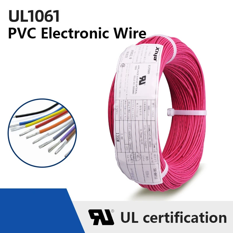 Electrical cable UL1061 16 30AWG tinned copper pvc cable Heat resistant ...