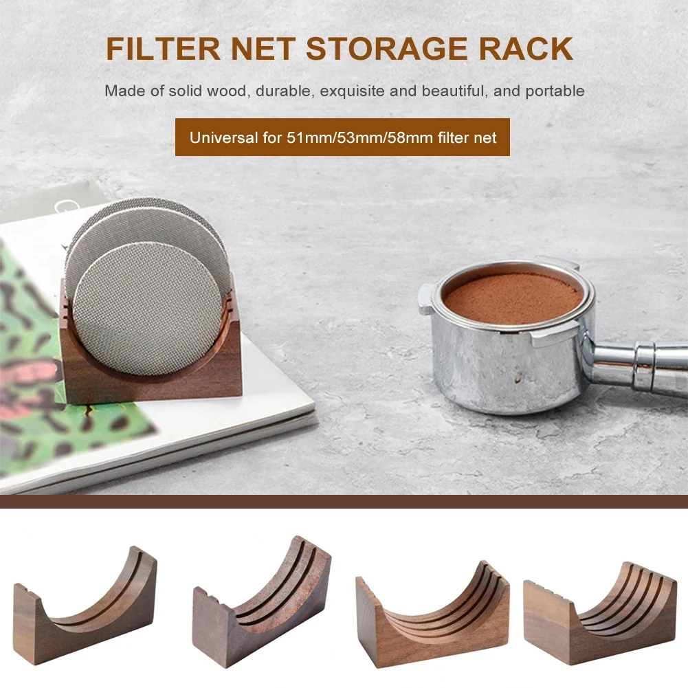 Coffee Filter Screen Holder 51/54/58mm Mesh Screen Barista Coffee ...