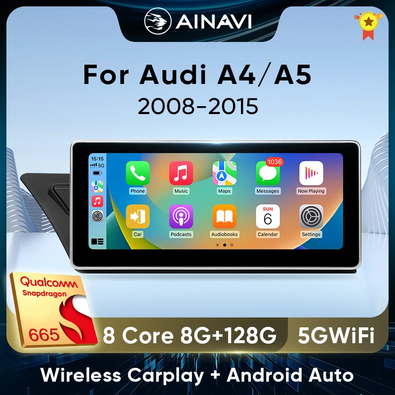 Ainavi-REPRODUCTOR-Multimedia-para-coche-sistema-inteligente-MMI-inal-mbrico-Carplay-Android ...