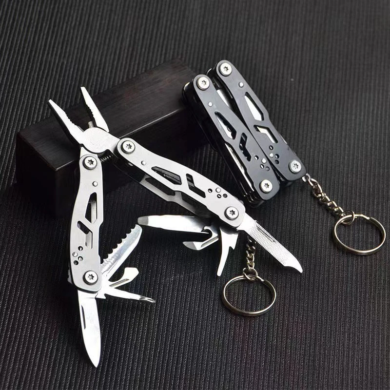 Portable Mini Multitool 420 Stainless Steel Multitool Pliers Knife ...