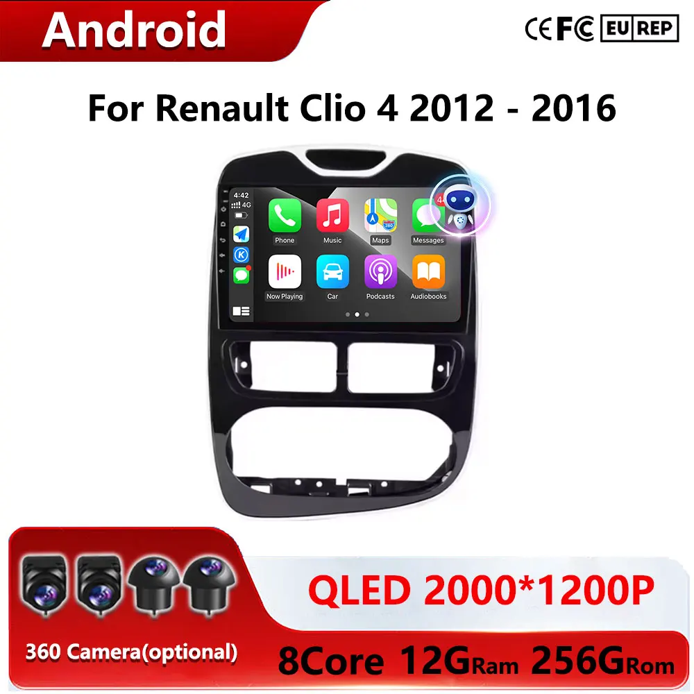 Car Radio For Renault Clio 4 2012 - 2016 Car Radio Multimedia Player ...