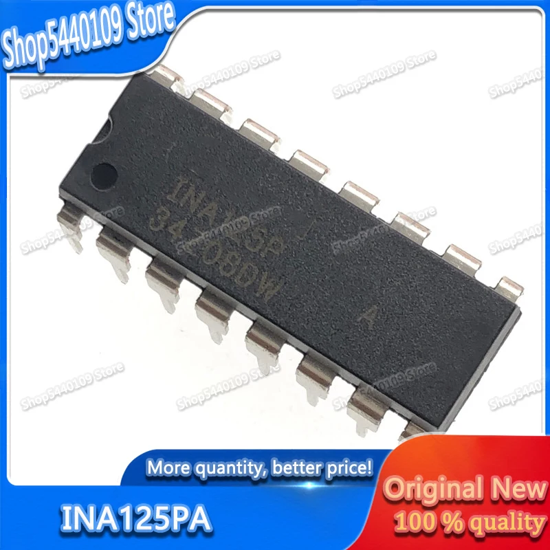 Amplificador operativo nuevo y original, INA125PA DIP 16 INA125P DIP16 ...