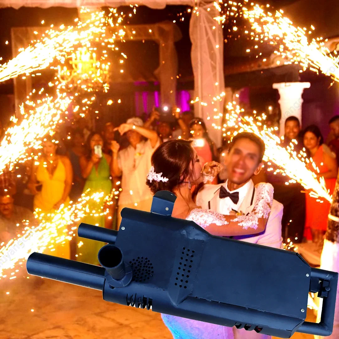Hand-Held-Sparkler-Shooting-Gun-Dj-Stage-Event-Fireworks-Electronic ...