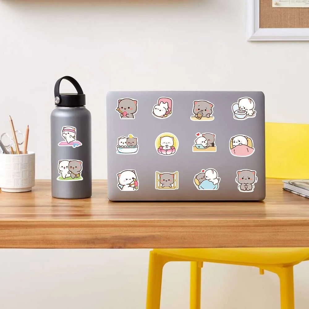 Peach and Goma Stickers | Bubu Dudu World