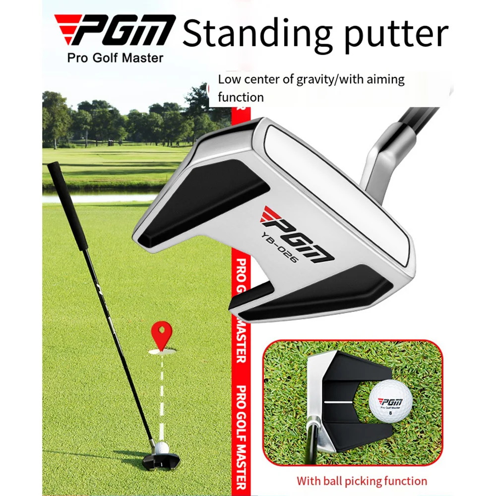 PGM-Standing-Golf-Putter-Low-Center-of-Gravity-Stable-Stainless-Steel-Shaft-Golf-Club-Supplies ...