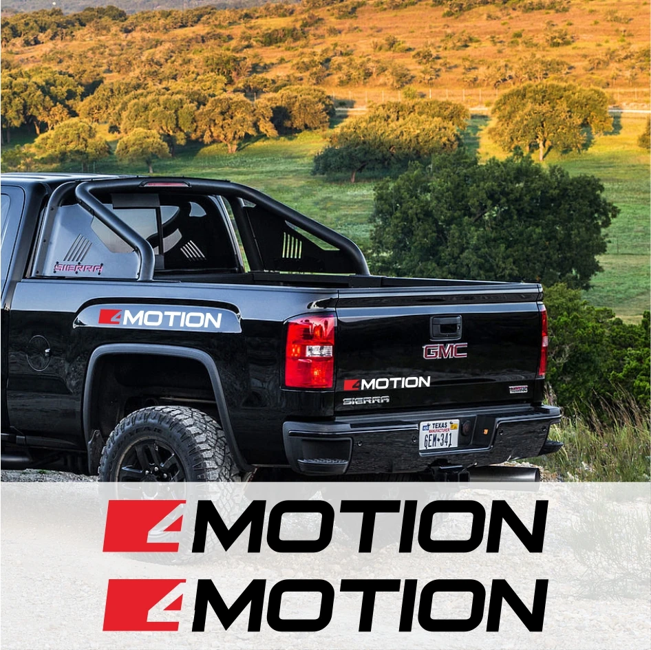 Pickup-Sticker-For-Volkswagen-VW-Amarok-V6-4Motion-Tdi-Car-4X4-Off-Road ...