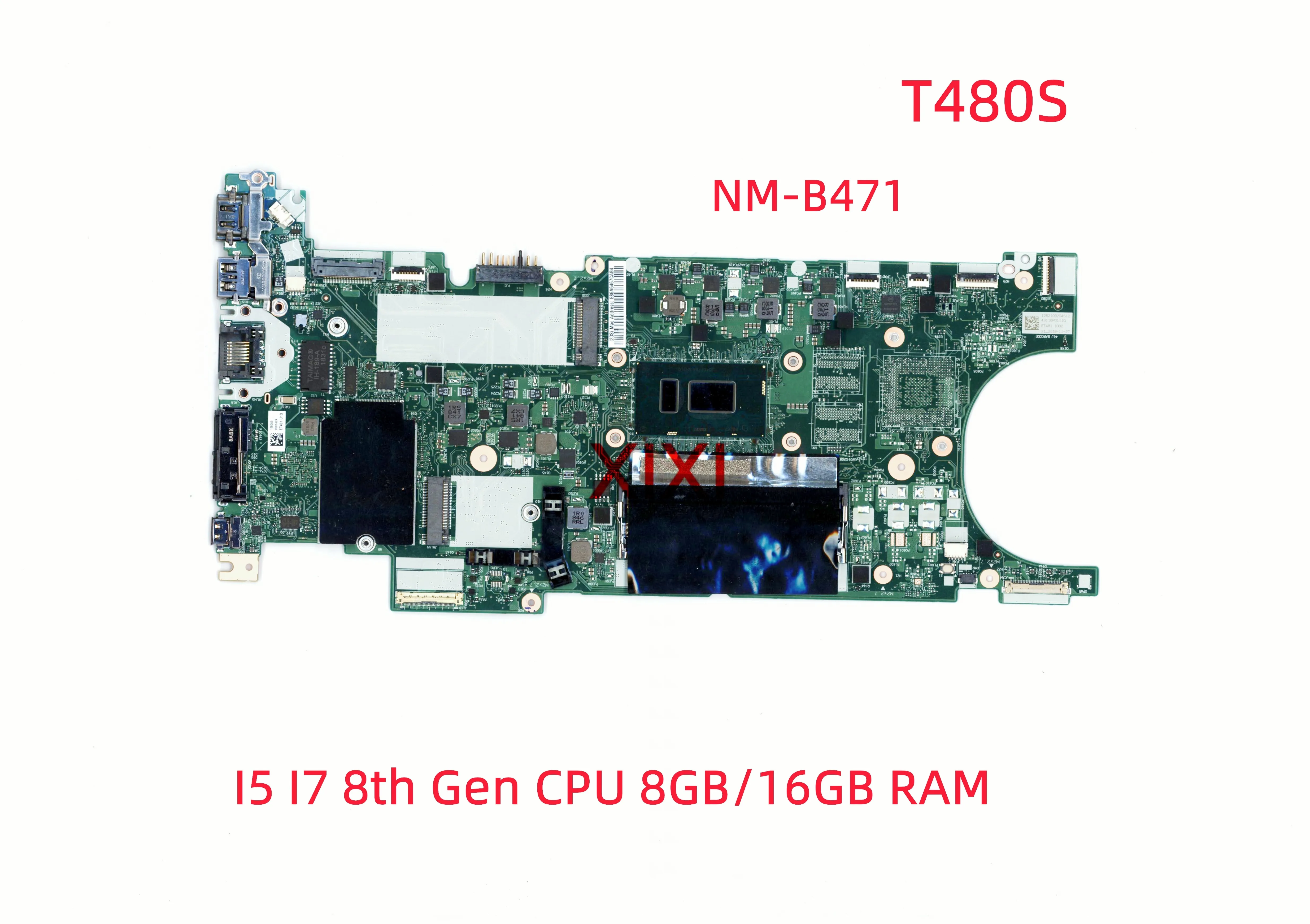 NM-B471-For-Lenovo-Thinkpad-T480S-Laptop-Motherboard-With-I5-I7-8th-Gen ...