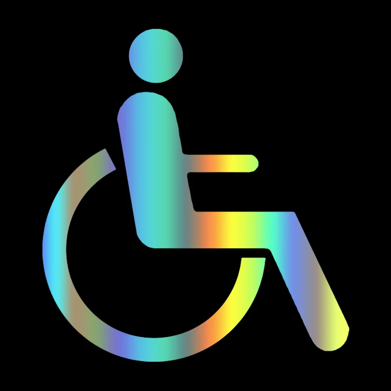 Handicap Car Logo