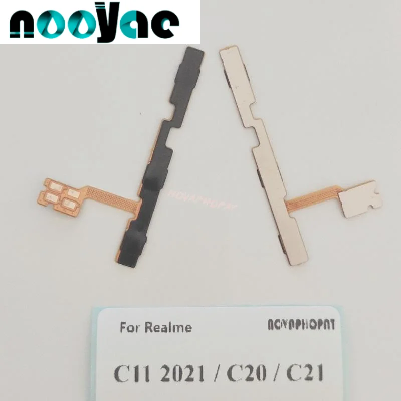 For-Realme-C11-2021-C20-C21-Power-On-Off-Volume-Up-Down-Ribbon-Power ...