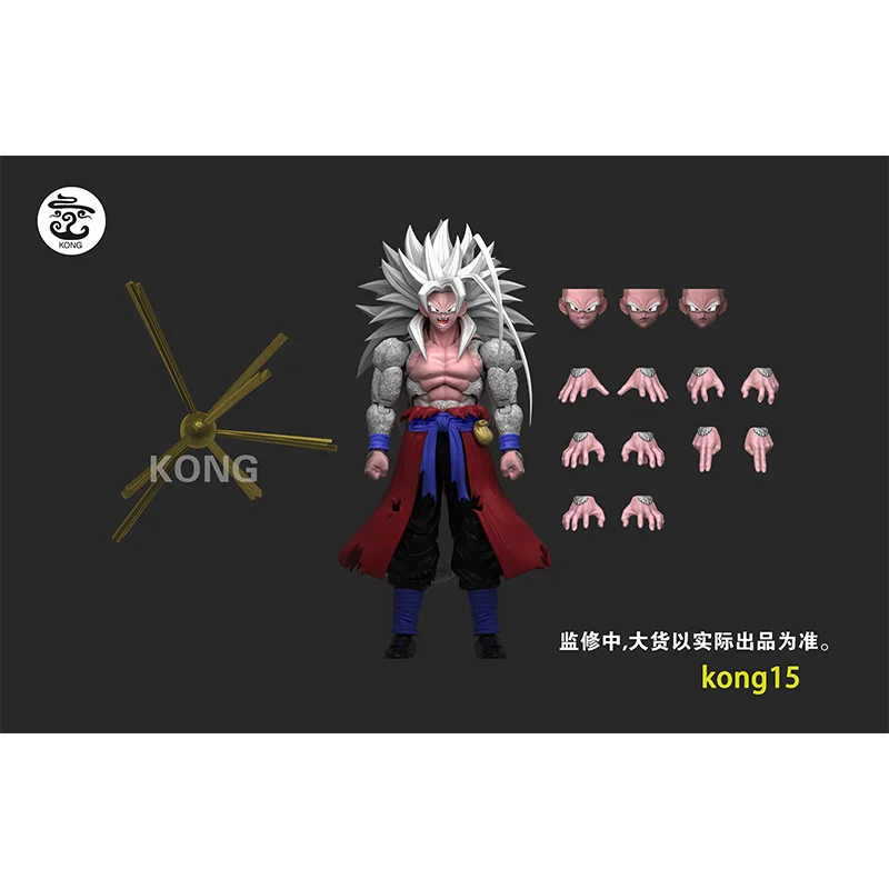 Kong Studio-modelo de acción personalizado de Dragon Ball, Goku, Black ...