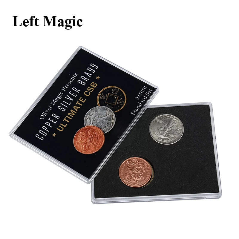 Ultimate-CSB-31mm-By-Oliver-Magic-Tricks-Standard-Coins-Set-Copper ...