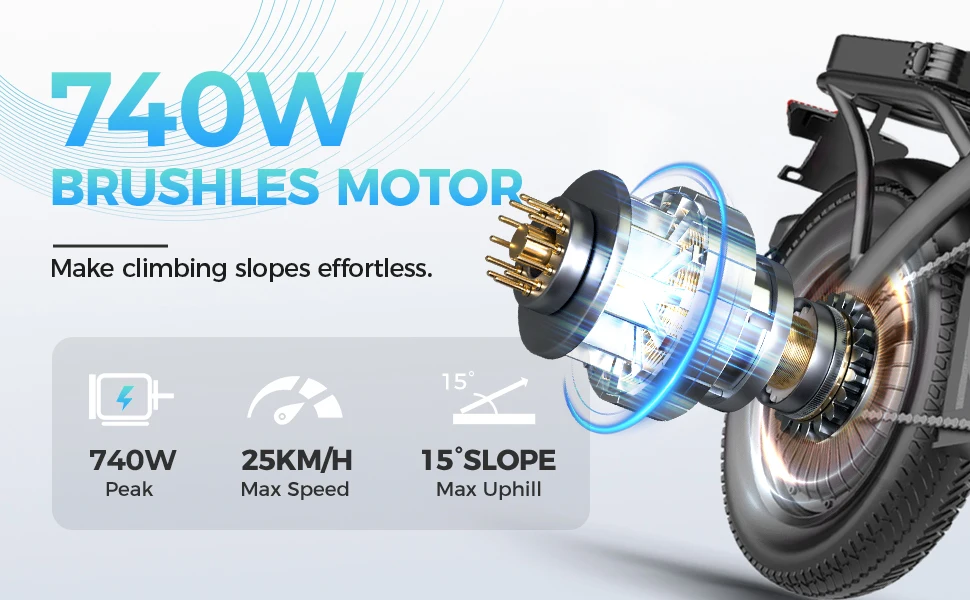 UPlee GS3 500W Adult Electric Bike 500W 48V 15Ah Removable Battery ...