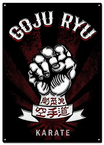 Goju-Ryu-Karate-Metal-Tin-Signs-Martial-Arts-Colorfast-Posters ...