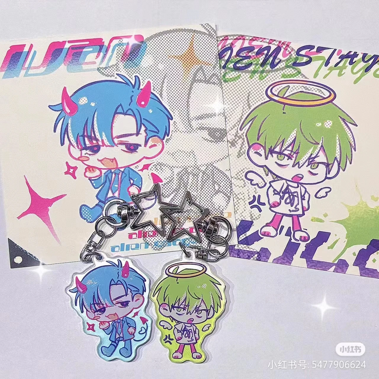 ALIEN-STAGE-Acrylic-Keychain-Man-Chain-for-Pants-Womans-Key-Chain-Men ...