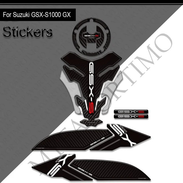 GSX-S1000 Fuel Tank Protector Stickers Decals Fuel Tank Protector ...