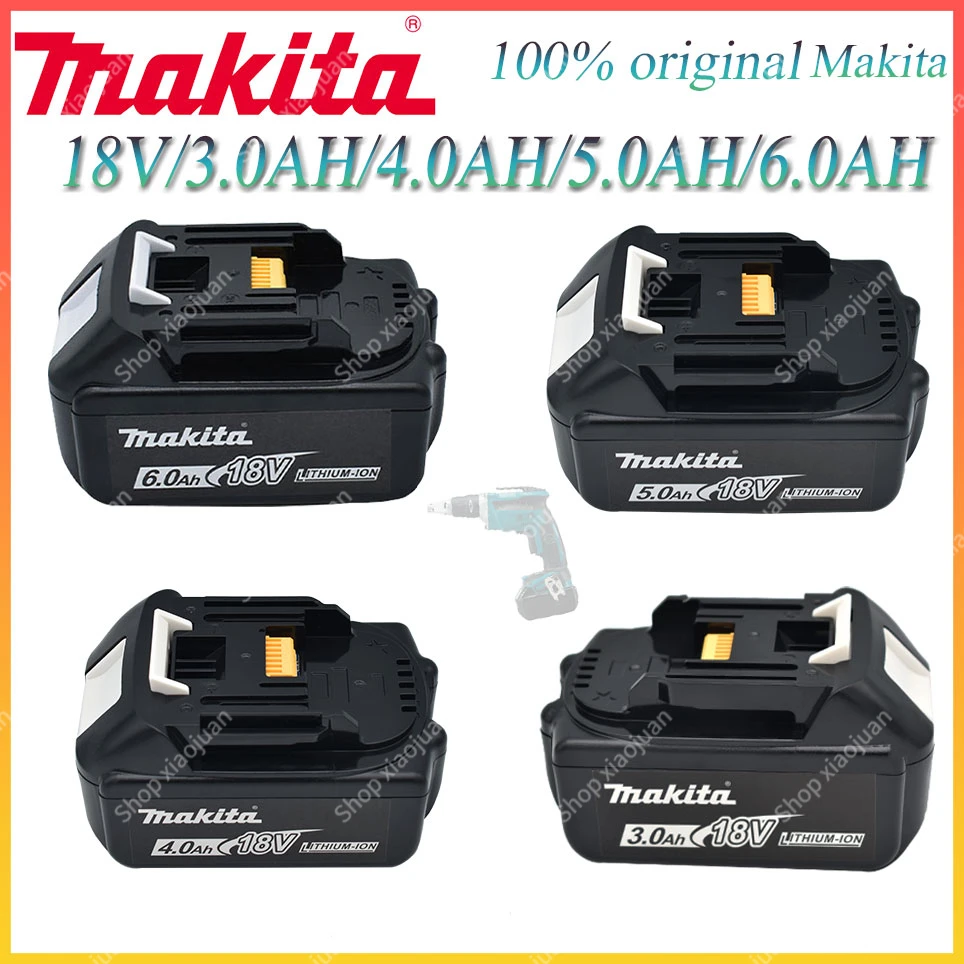 100-Original-18V-Makita-3-0-4-0-5-0-6-0Ah-Rechargeable-Power-Tool ...