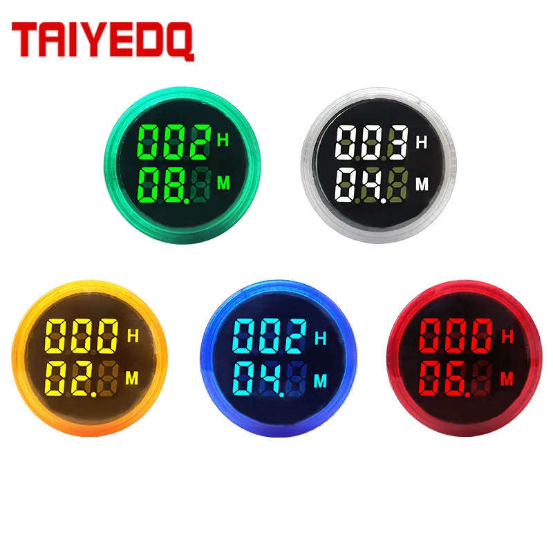 1PC-Mini-22mm-Round-Digital-Display-LED-Indicator-Panel-Timer-Meter-0 ...