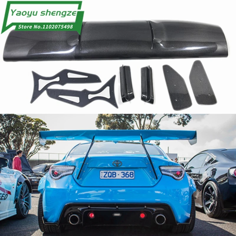 Car-styling Unpainted Black FRP / Carbon Fiber Material G Style GT 86 ...