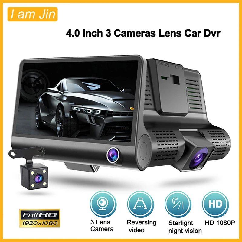 Dash-Cam-for-Car-Camera-1080P-HD-Dashcam-24h-Parking-Monitor-Dvr-Para ...