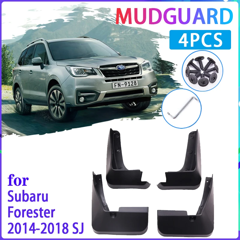 4-PCS-Car-Mud-Flaps-for-Subaru-Forester-SJ-2014-2018-2015-2016-2017 ...