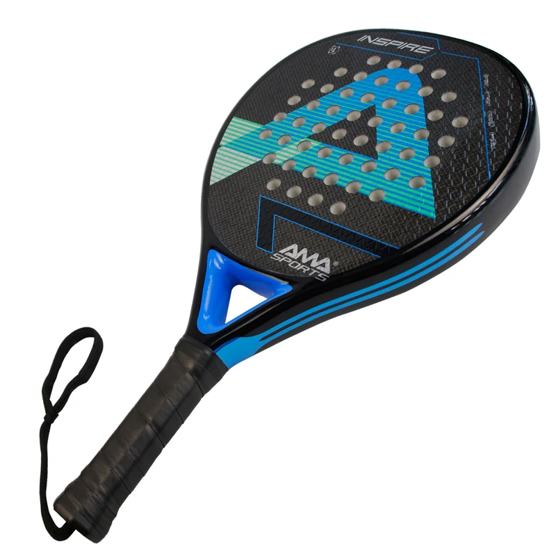 Original Padel Racket Carbon Fiber 3K Paddle Shovel Paddleball Racket ...