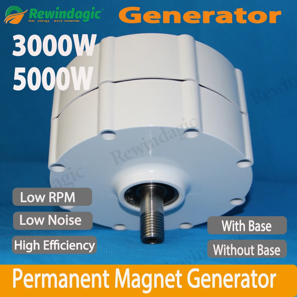 12V-24V-48V-3KW-5KW-3Phase-Power-Magnetic-Dynamo-Water-Turbine-Hydro ...