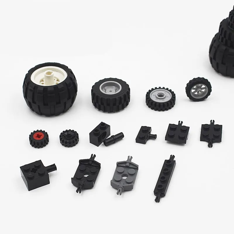 DIY-Multiple-Different-Car-Tires-and-Racing-Tires-Building-Blocks-Wheel ...