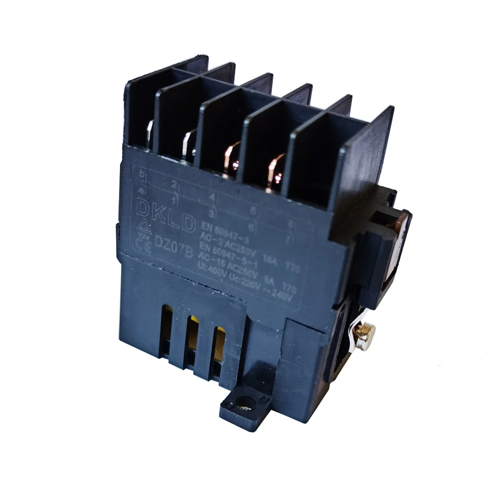 DKLD DZ07B EN60947 250V 16A T70 Relay 8 Contacts 3 NO 8 Pins Single ...