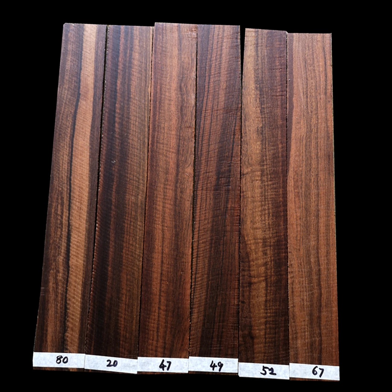 Tiger-pattern-laurel-wood-shadow-pattern-guitar-fingerboard-classical ...