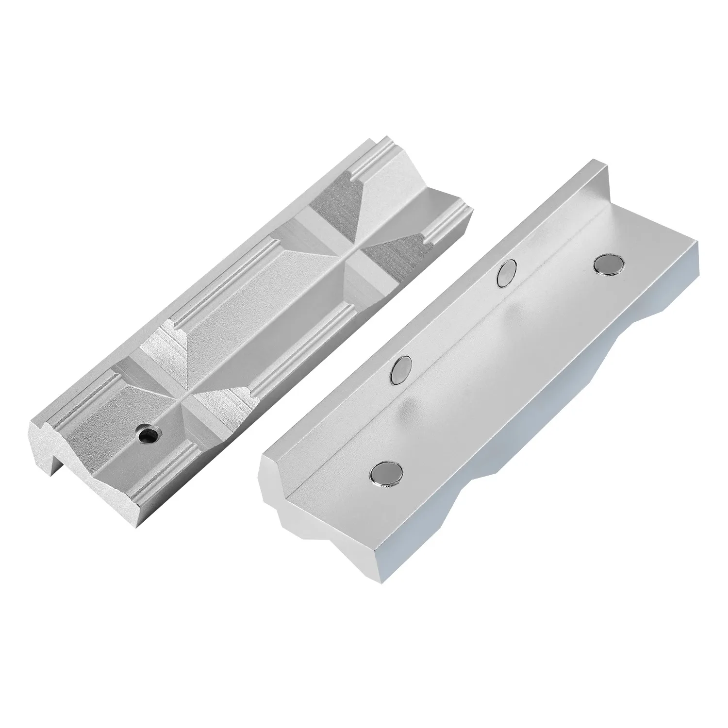 NEW-CNC-Milling-Steel-Vise-Hard-Jaw-Fixture-V-Type-Jaw-Aluminum-Alloy-4 ...
