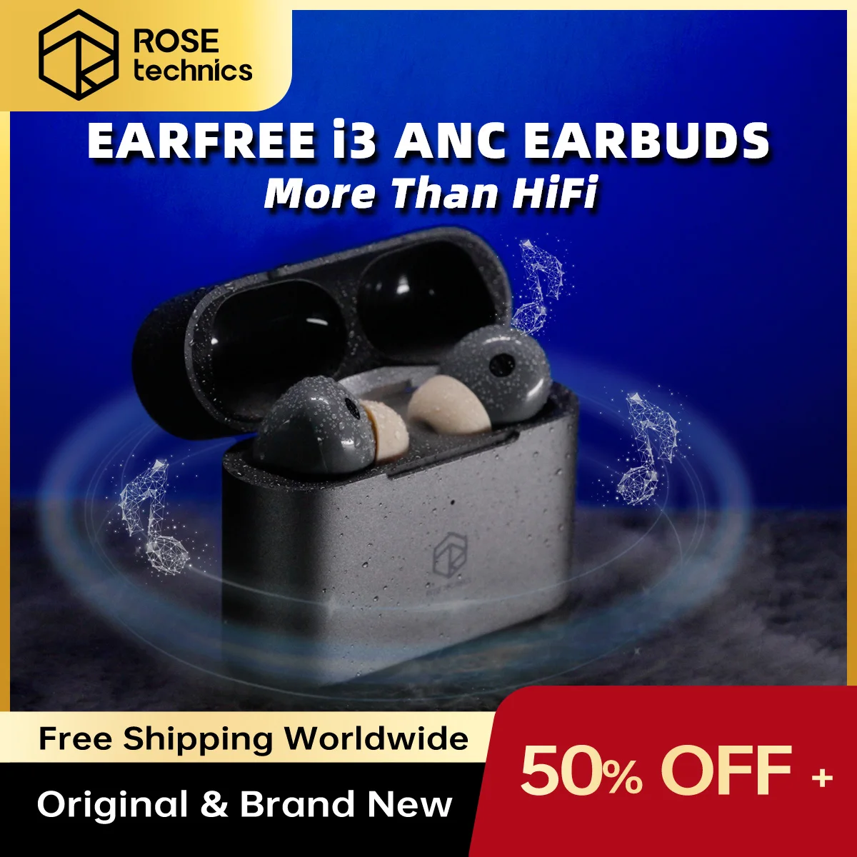 Rose-Technics-EARFREE-i3-Earphone-kaleng-kebisingan-aktif-kontrol ...
