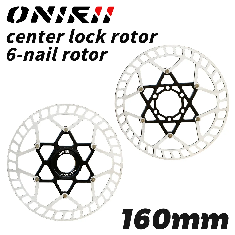 ONIRII-Bike-Rotor160mm-Centerlock-6-Bolt-Disc-Brake-Rotor-Heat ...