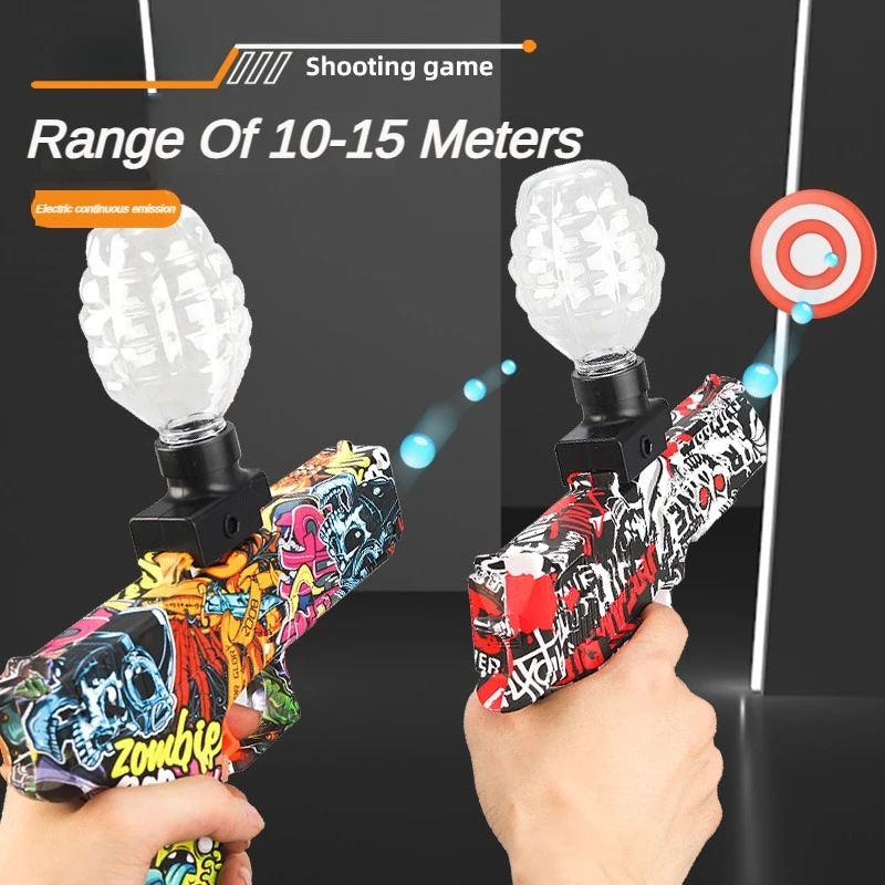 Electric-Gel-Ball-Gun-Graffiti-Continous-Firing-Water-Bullets-Toy-Gun ...