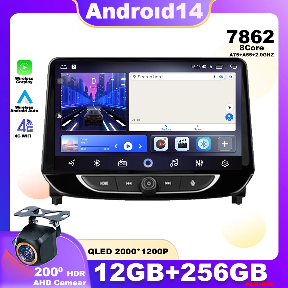 Android-14-For-Chevrolet-Onix-2019-2023-Screen-Car-Radio-Multimedia ...
