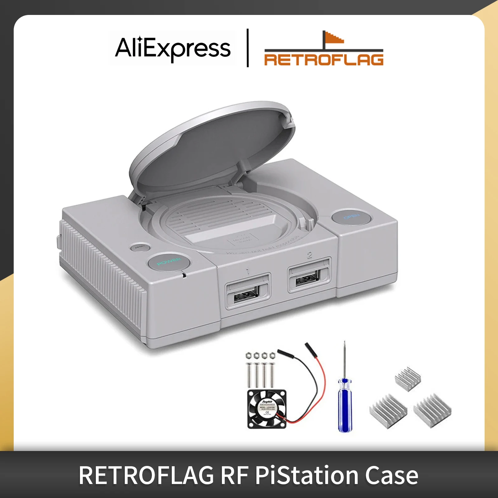 Retroflag-PiStation-Case-for-Raspberry-Pi-4-ModelB-Retroflag-PSPi-Case ...