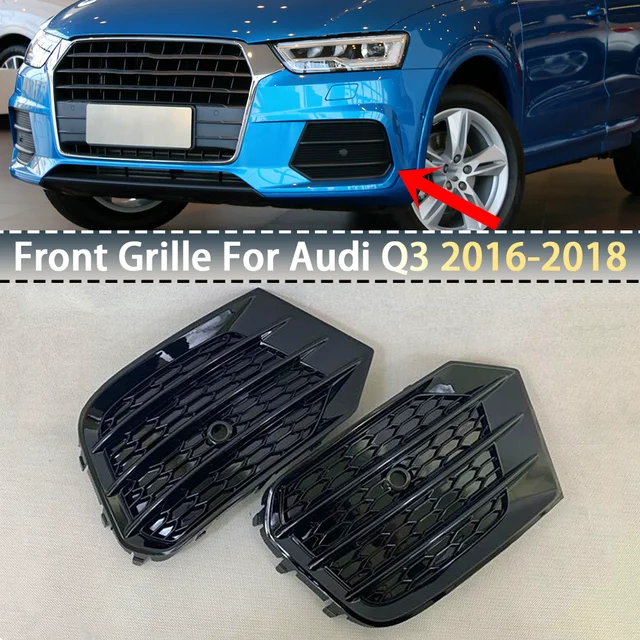 2016-2019 Audi Q3/SQ3/RSQ3 Honeycomb Grille With Quattro In, 58% OFF